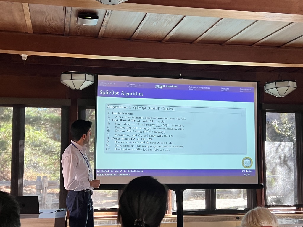 Lecture Presentation at Asilomar 2025 - Mehdi Zafari